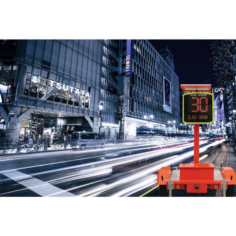 Evolis Trailer Mounted Speed Indication Device - Aldridge